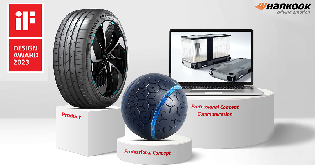 Hankook Tire’s technology and design excellence recognized at the iF ...