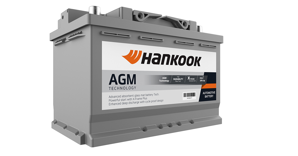 Hankook & Company lanza la batería AGM premium de la marca Hankook en ...