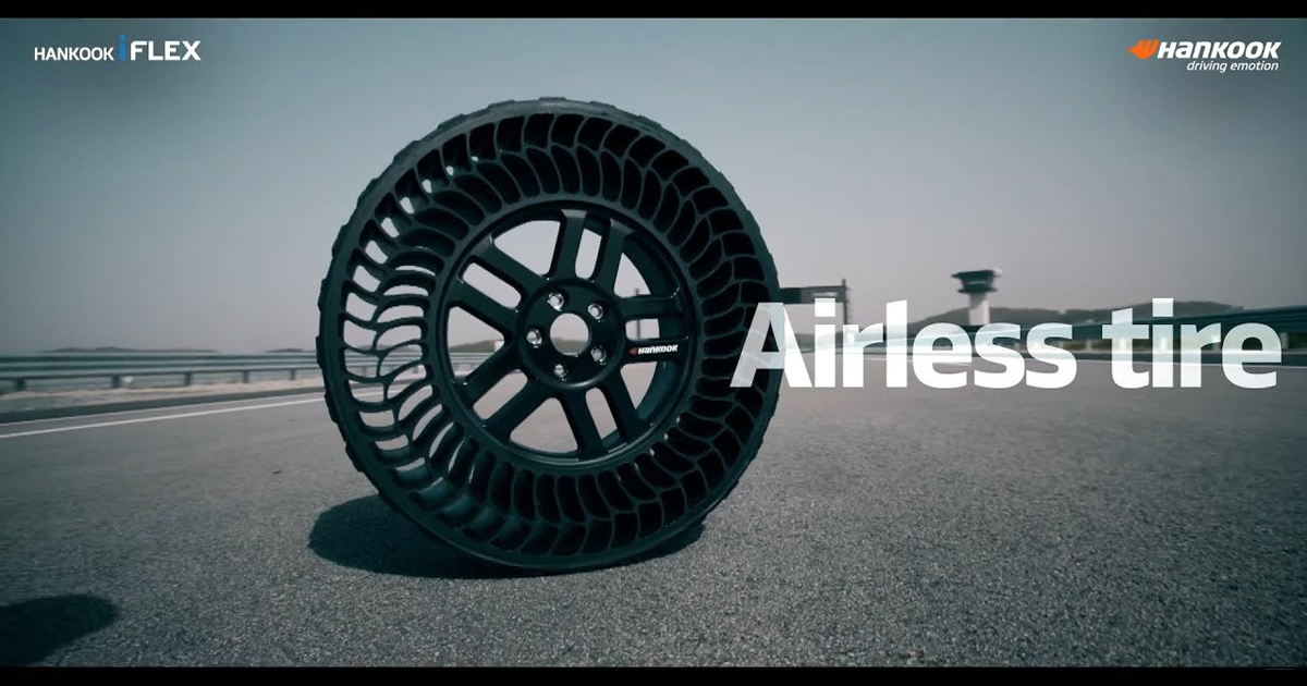 [Hankook Tire] Airless Tire, Hankook iFLEX